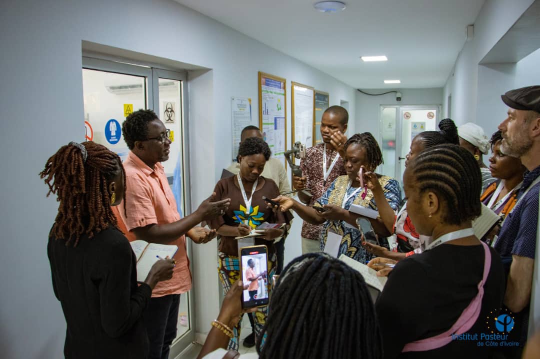 Visite des Journalistes Scientifiques Francophones à l’Institut Pasteur ...